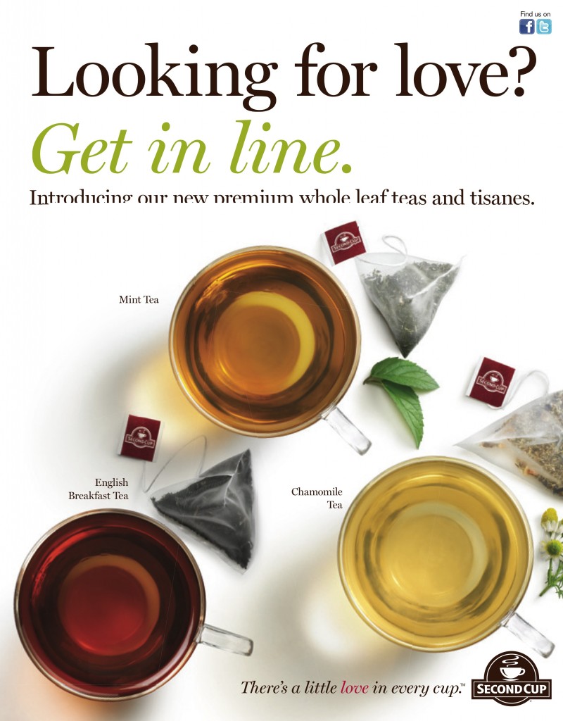 Second Cup promotes “sustainable” teas | Marketing Magazine