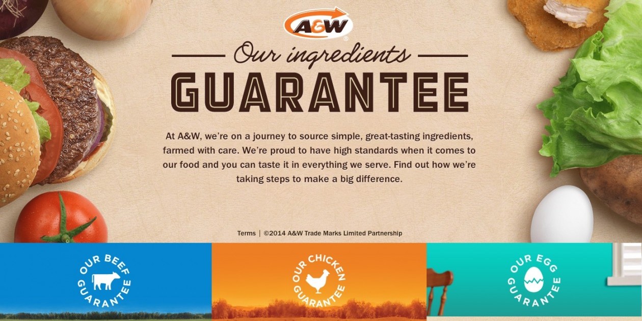 A&W now serving chicken raised without the use of antibiotics ...